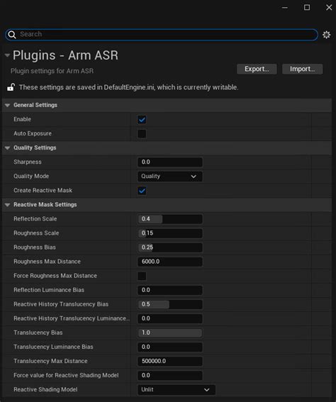 Using Arm Asr In Unreal Engine Arm Learning Paths