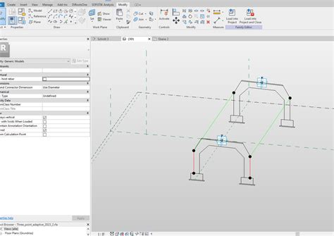 how to dimension on the general model in dynamo revit dynamo