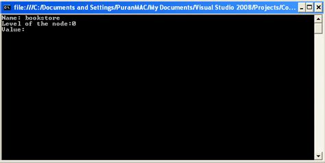 Reading XML Documents Using C