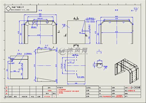 Solidworks工程图步骤 Dworks工图 Dworks工图旋转 大山谷图库