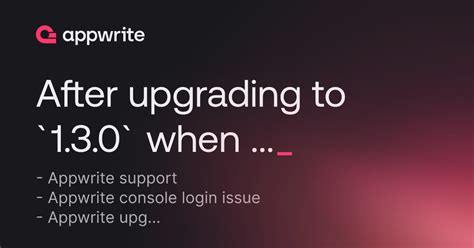 After Upgrading To `130` When Try To Login To Console Getting