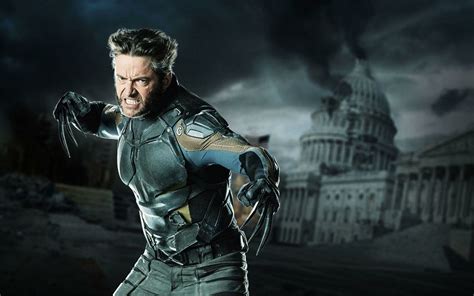 Wolverine In Action X Men Days Of Future Past Hd Wallpaper