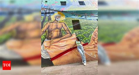 Kabir Math Mural Is Citys New Selfie Point Varanasi News The Times