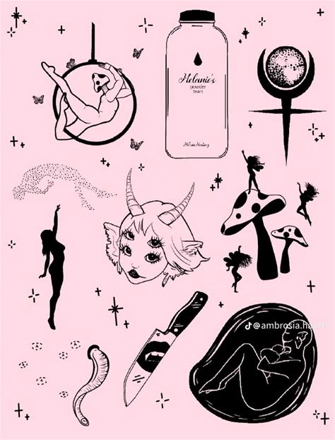 Pin By Mya On Tattoos 🔆 Melanie Martinez Drawings Melanie Martinez