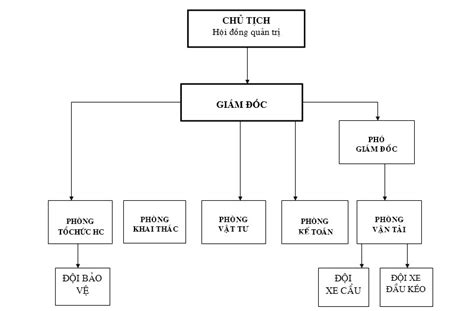 Sơ đồ tổ chức công ty đơn giản dành cho các loại hình doanh nghiệp