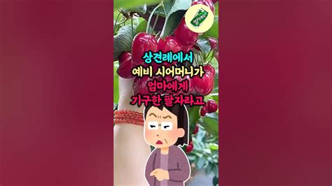 상견례에서 예비 시어머니가 엄마에게 기구한 팔라고 하네요 부부사연 고민썰 썰 Youtube