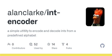 GitHub Alanclarke Int Encoder A Simple Utitlity To Encode And Decode Ints From A Predefined