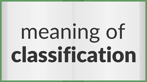 What Is Classification Mean At Jane Shepherd Blog