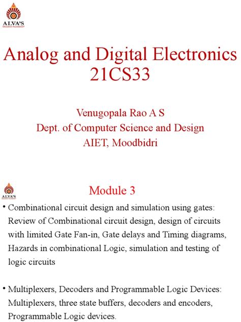 Combinational Circuit Design And Simulation Using Gates Review Of Combinational Circuit Design