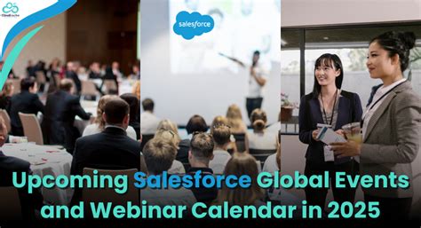 Upcoming Salesforce Global Events And Webinar Calendar In 2025