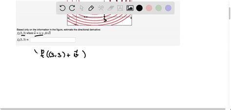 solved the figure below shows some level curves of a differentiable