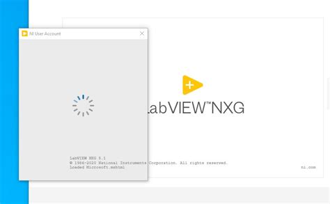 Unable To Start Labview Nxg 51 Ni