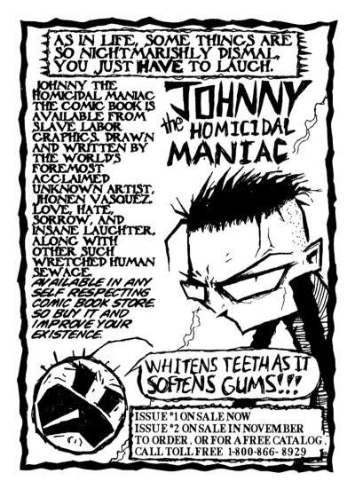 Pin By Melissa Carr On Jhonen And Fanart Johnny The Homicidal Maniac