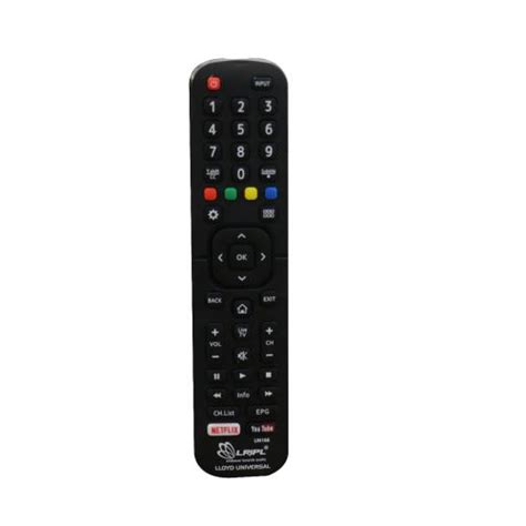 Lripl Universal Replacement Remote Control For Llyod Lcd Led Tv