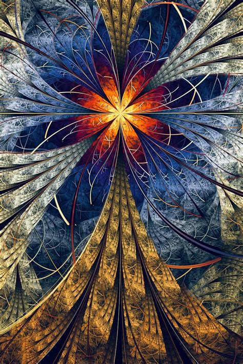 Fractal Design Fractal Design Fractal Art Cool Wallpaper Iphone Wallpaper Fractal Patterns