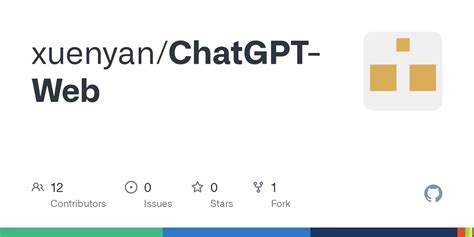 GitHub Xuenyan ChatGPT Web