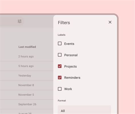Side Sheets Material Design 3