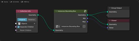 Geometry Nodes How To Get A Field With Individual Object Sizes Inside A Collection Blender