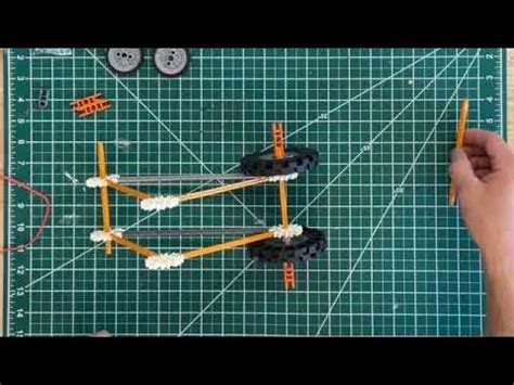 Knex Rubber Band Car How To Sd 480p Youtube