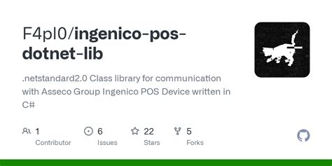 github f4pl0 ingenico pos dotnet lib standard2 0 class library