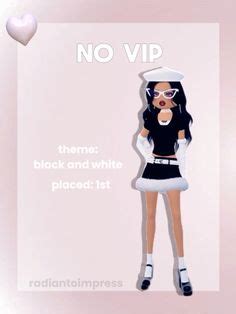 Dress To Impress Roblox Theme Black And White Dress To Impress
