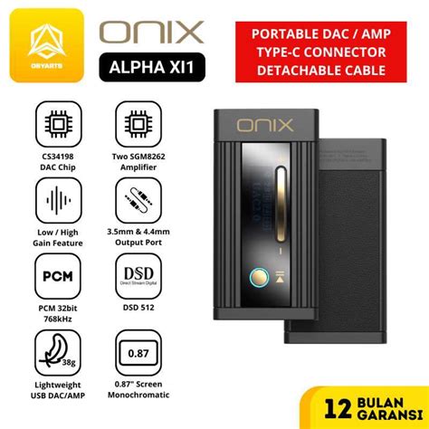 Promo Onix Alpha Xi1 Portable Cs43198 Usb Dac Amp Audio Converter