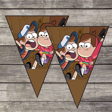 Daisy Celebrates Gravity Falls Birthday Party Printable Files