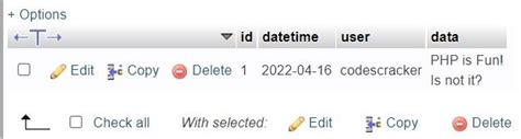 PHP Mysqli Code To Store Form Data In A Database