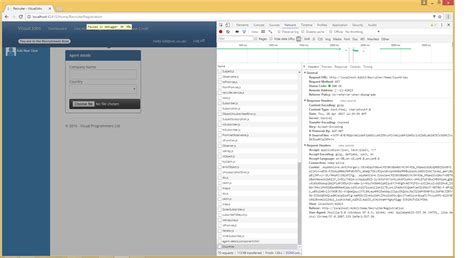 C Angular2 Not Getting To Mvc Webapi Get Method Stack Overflow