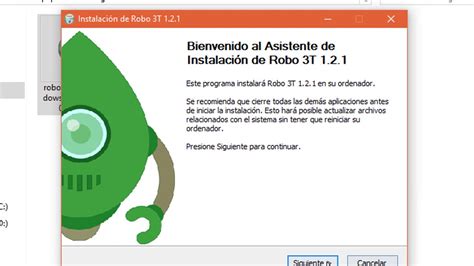 instalando robo 3t una herramienta gui para mongodb youtube