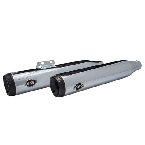 에스앤에스 할리데이비슨 소프테일 그랜드 내셔널 슬립온 머플러 크롬 아지트모터사이클