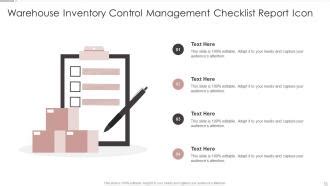 Inventory Report Powerpoint Ppt Template Bundles Presentation