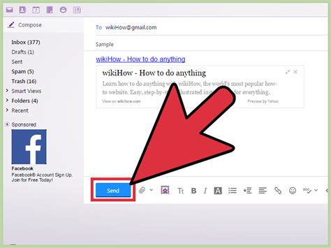 How To Hyperlink In Yahoo Mail 9 Steps With Pictures WikiHow