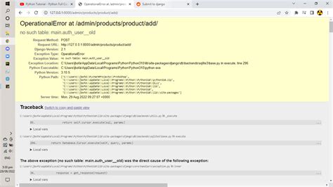 how do i fix this r django