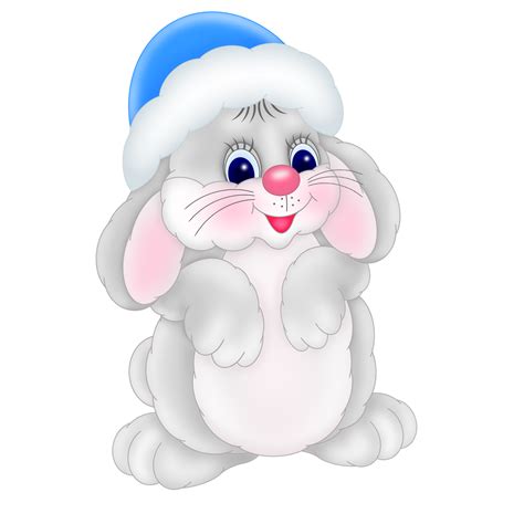 Новогодняя упаковка зайчик ПНГ на Прозрачном Фоне • Скачать Png Новогодняя упаковка зайчик