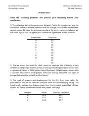 Problem Set Statistics Pdf University Of Texas At Austin Alfonso Rojas Alvarez LBJ Babe