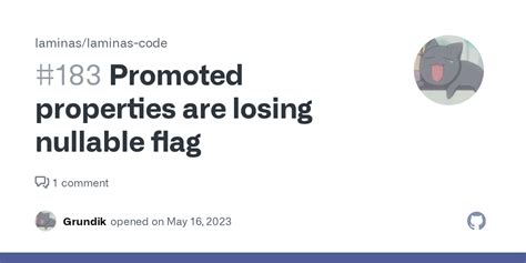 promoted properties are losing nullable flag · issue 183 · laminas
