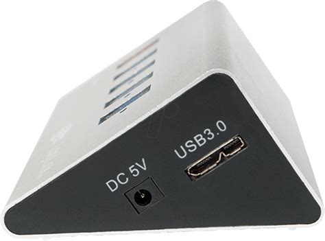 Logilink Ua Usb Hub Port X Fast Charging Port At Reichelt Elektronik