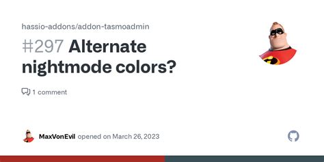 Alternate Nightmode Colors · Issue 297 · Hassio Addonsaddon