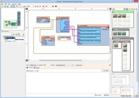 Arduino Nano Y Visuino 7 Segmentos Display Clock Con El Max7219 Y