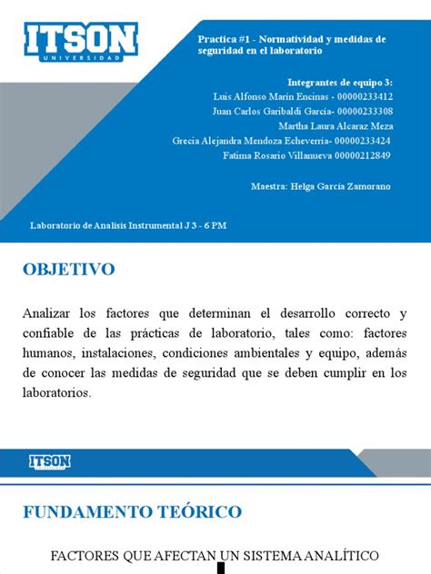 Itson Pdf Laboratorios Science