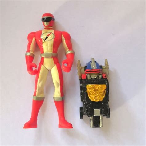 Bandai 2005 Power Ranger Operation Overdrive Mack With Armour Sheild 4