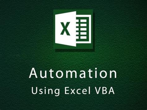 Your Excel Tasks Automated Via Vba Save Time Effort And Avoid Mistakes