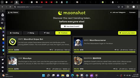 How To Use Moonshot On Dexscreener ~ Complete Begineers Guide Youtube