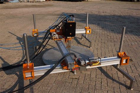 Vertical H Frame Setup With Support Legs For Flex Frame 3 0 4 Rails Peinemann Technical