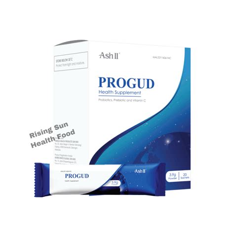 Ash Ii Progud Prebiotic And Probiotic 3g X 20 Sachets X 2 Twin Packs Progut New Improved