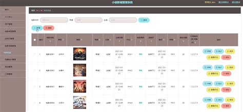 Java基于springbootvue的电影影城管理系统 计算机毕业设计源码网