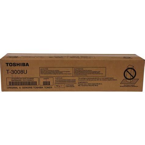Toshiba Original Laser Toner Cartridge Black 1 Each 43900 Pages