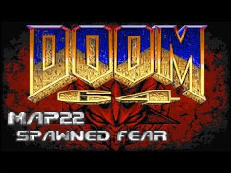 Doom 64 for Doom 2 - Map22: Spawned Fear (100%) [DOSBox] - YouTube
