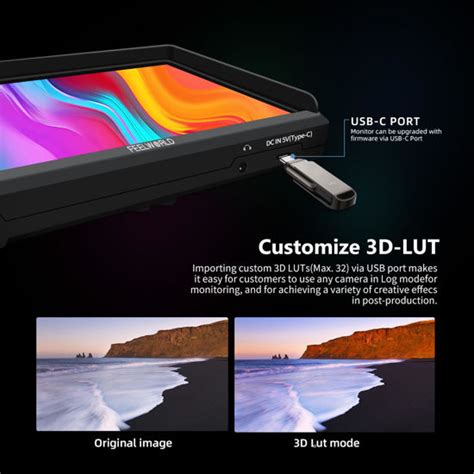 Getuscart Feelworld Fw568 V3 6 Inch Camera Field Monitor With 3d Lut Getuscart Feelworld Fw568 V3 6 Inch Camera Field Monitor With 3d Lut